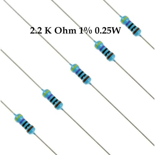 Jual Resistor 2.2 K ohm 0.25W 1% metal film - Jakarta Barat - Arfa ...
