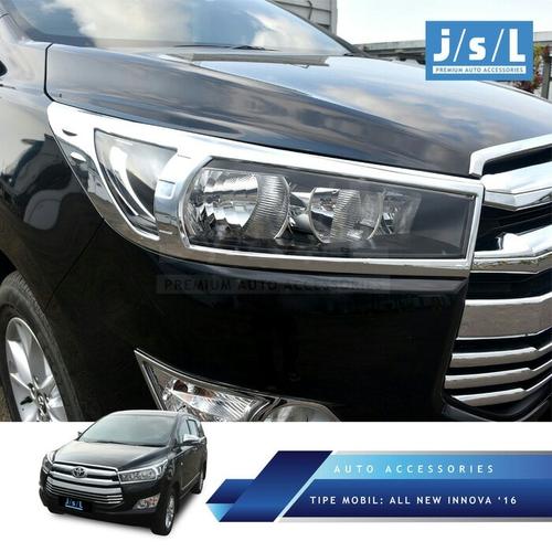 Jual Garnish / Garnis / List Lampu Depan All New Innova Reborn 2016 ...