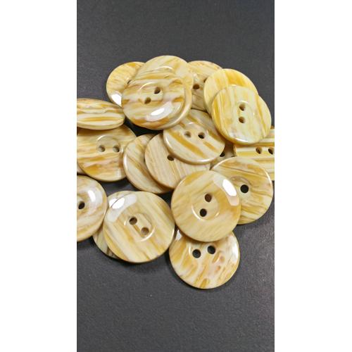 Jual Kancing hias motif kayu 1,8 cm per lusin - Model001 - Kota Malang ...