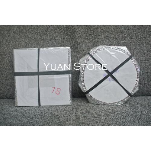 Jual Triplek 18 isi 12| Alas Triplek Kue | Alas Kue | Tatakan Kue Tart ...