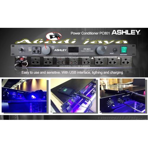 Jual New Power Conditioner 8 Cannel ASHLEY PC 801 Original - Jakarta ...