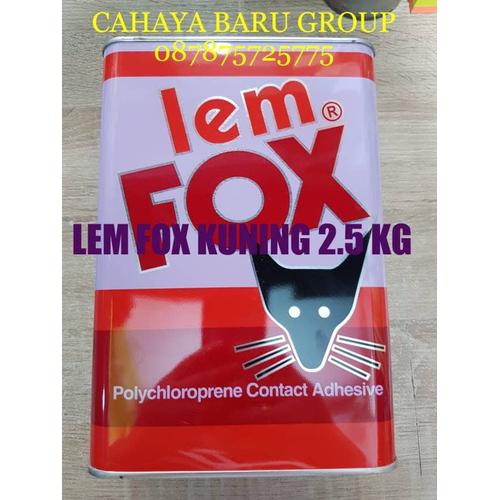 Jual LEM FOX KUNING GALON 2.5 KG - Jakarta Pusat - CAHAYA BARU GROUP ...