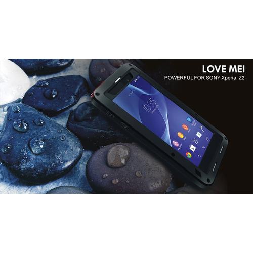 Jual HARDCASE METAL ALUMINIUM SONY XPERIA Z2, Z 2 CASING LOVE MEI ...