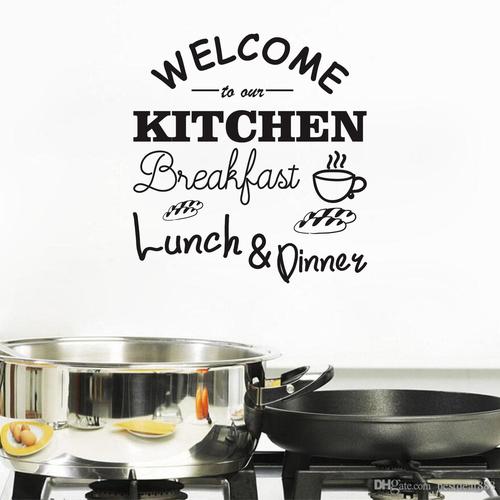 Jual Wallsticker Welcome To Our Kitchen - Kab. Bandung - Pusat ...