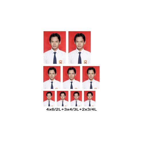 Jual FOTO UKURAN 4X6 (2 LEMBA), 3X4 (3 LEMBAR) DAN 2X3 (4 LEMBAR ...