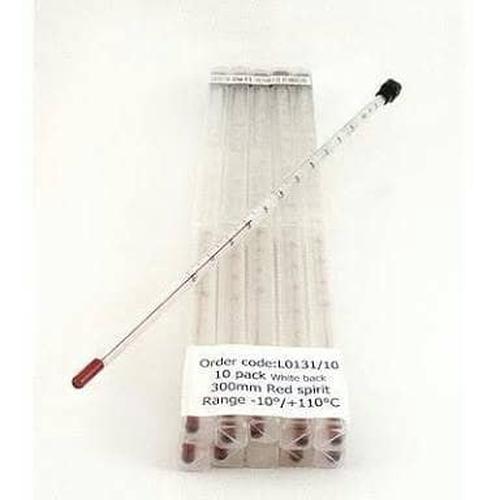Jual Thermometer alkohol Zeal -10 + 110 C, white back/termometer ...