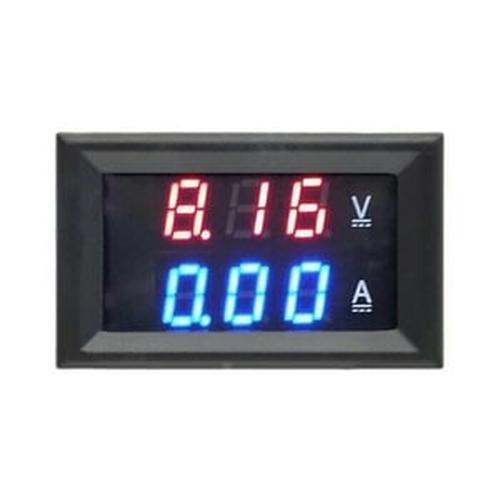 Jual DC Volt Amp Meter Digital Ampere Meter Voltmeter 10A 0-100V ...