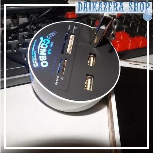 Jual Multi Card Reader + 3 USB HUB 2.0 Combo Circle - Kab. Bogor ...
