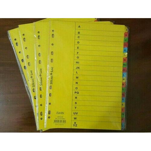 Jual Pembatas file Bantex 6043 abjad A-Z/divider bantex 6043 - Jakarta ...