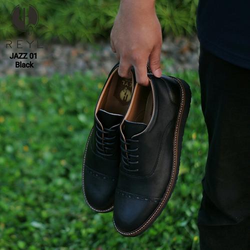 Jual Sepatu Pantofel Kulit Reyl Jazz Black - Kab. Kuningan - Kansya ...