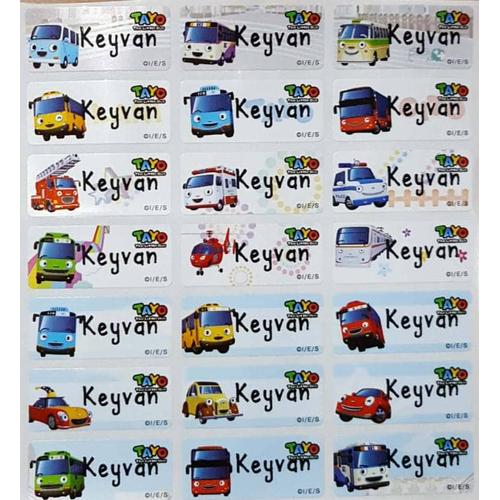 Jual TAYO label nama waterproof ORi label premium - Kab. Tangerang ...