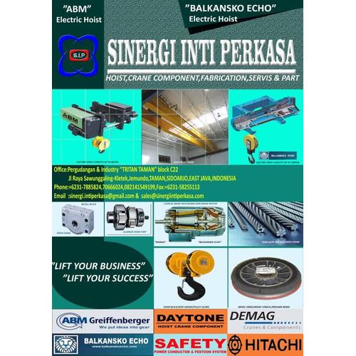 Jual komponen hoist crane - Kab. Sidoarjo - CV SINERGI INTI PERKASA ...
