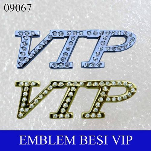Jual Emblem Besi VIP, Logo VIP, Logo Mobil, Tempelan Mobil, Aksesoris ...