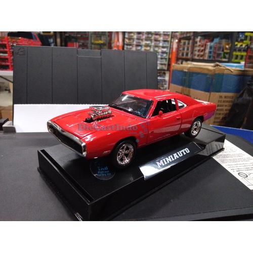 Promo MiniAuto Dodge Charger R/T 1970, Skala 1:32 - Merah - Jakarta ...