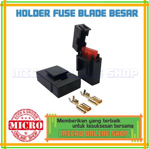 Jual Holder Fuse Blade Besar / Rumah Fuse Tancap Besar - Kab. Bekasi ...