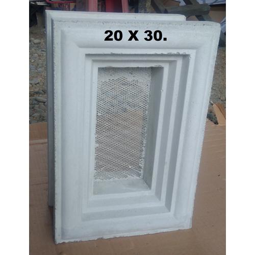 Jual ROSTER DINDING / LUBANG ANGIN /LUBANG VENTILASI BETON MOTIF DUA ...