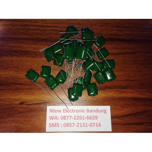 Jual Mylar Capacitor 100nF/ Kapasitor Mylar 100nF (104)/ Kapasitor ...