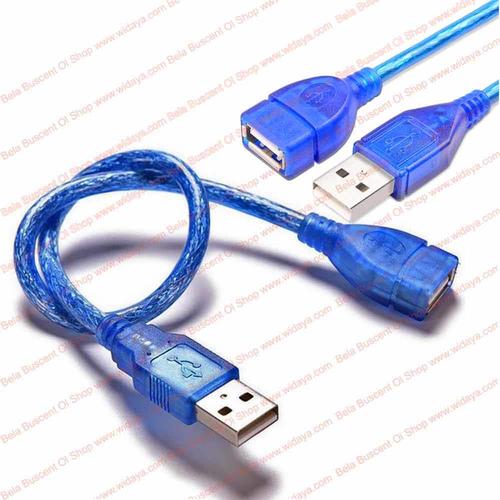 Jual USB2 Extender Male Female 30 Cm Ext Cable Kabel Perpanjangan USB 2 ...