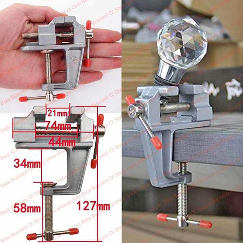 Jual Alat Jepit Kunci Putar Tepi Meja Swivel Lock Mini Clamp WorkBench ...