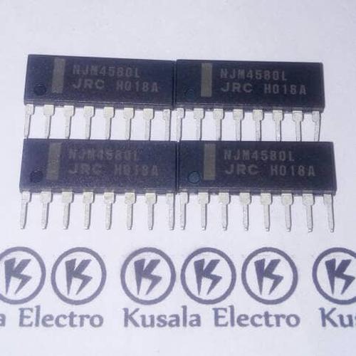 Jual 4580 / JRC 4580L / NJM4580L - Kab. Karangasem - Kusala Electro | Tokopedia