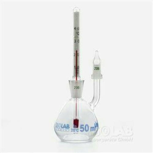 Jual Picnometer Calibrated with thermometer 25 ml / Piknometer ...