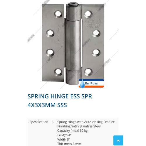 Jual Engsel Spring/Engsel Doorcloser 4x4 x3 ML Deluxe - Jakarta Barat ...