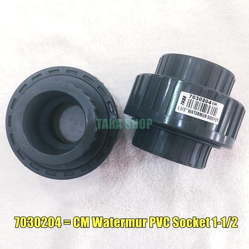 Jual WATERMUR/WATER MUR/UNION SOCKET PVC 1.1/2 INC CM - 7030204 - Kota ...