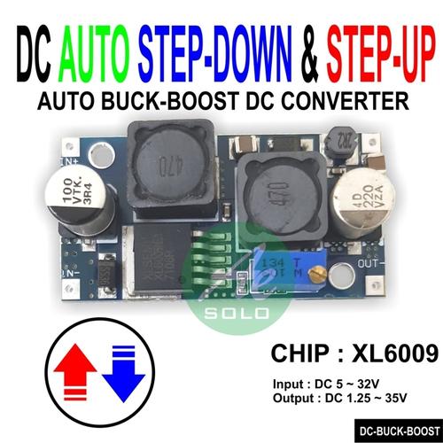 Jual DC Auto Step-Down / Step-Up Buck / Boost Power Converter Module ...