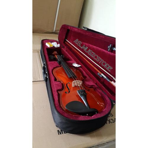 Jual Biola Akustik 1/2 - Biola Makoa Full Set Hardcase - Biola Anak ...