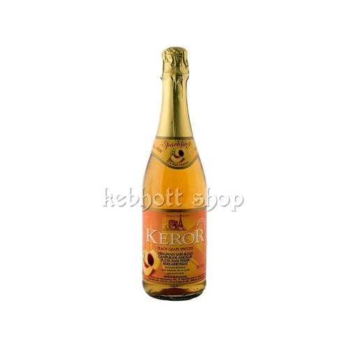 Jual Keror Sparkling Peach Grape Juice Minuman Soda Jus Anggur Peach ...