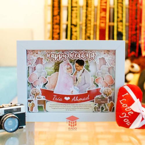 Jual Scrap Frame Wedding