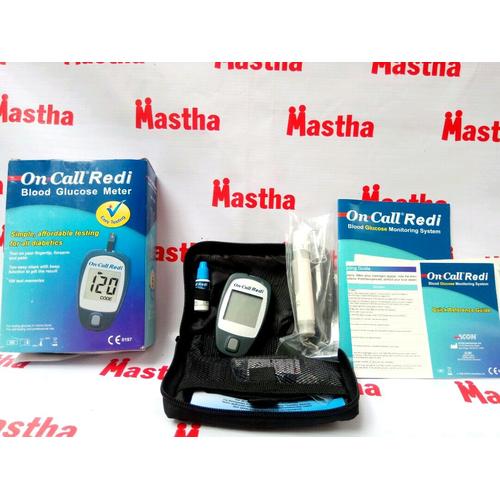 Jual Alat Cek Up Gula Darah Glucose On Call Redi Glucometer REF G113 ...