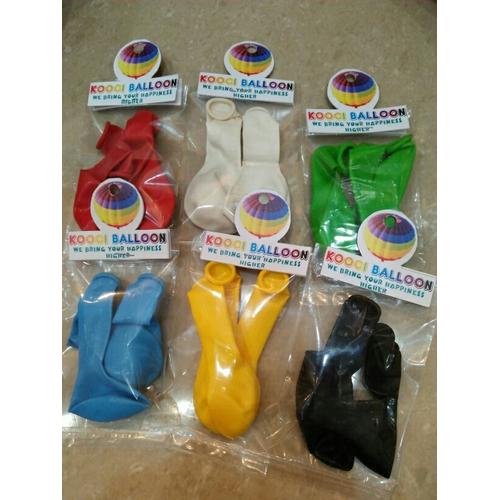 Jual Balon latex kecil 5 inch/balon mini/balon isian balon transparan ...
