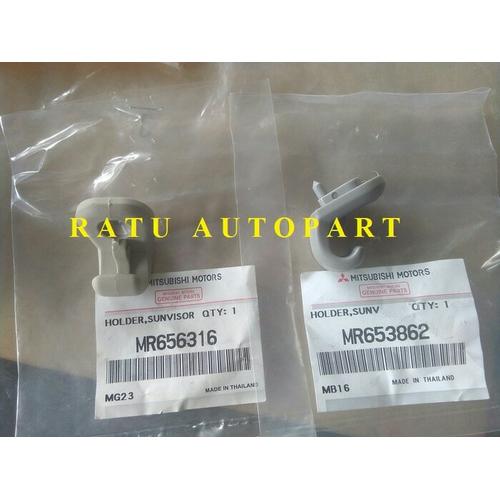 Jual Holder Sunvisor Mitsubishi Triton Pajero Sport.Pengait Pelindung ...