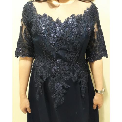 Jual Sewa Gaun pesta mama pengantin navy blue - Jakarta Timur ...