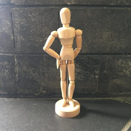 Jual Manekin Kayu - 20 cm / Wooden Mannequin / Manikin Kayu - Kecil ...