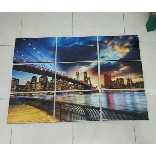 Jual Puzzle Keren Hiasan Dinding no Pigura Kayu pakai Gambar Foto ...