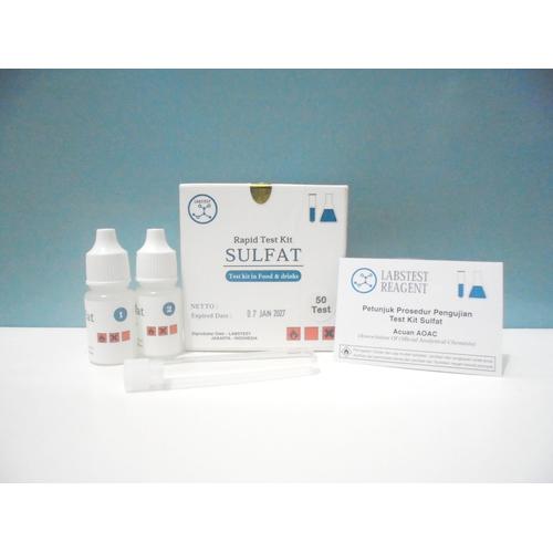 Jual Test Kit Sulfat - Rapid Test Sulphate - Reagen Uji Sulfat Labstest ...
