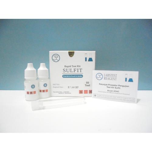 Jual Test Kit Sulfit - Rapid Test Sulfit - Reagen Uji Sulfit Labstest ...