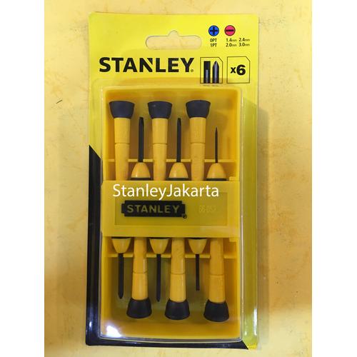 Jual Stanley 6Pc BI-MAT PRECISION SCREWDRIVER SET 66052-8 - Jakarta ...