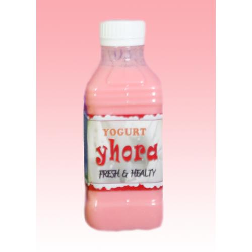 Jual yogurt drink kemasan botol 250 ml, plus jelly lembut. Minuman ...