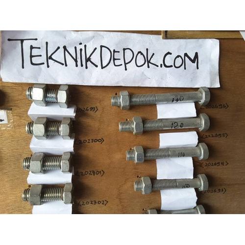 Jual baut 18 x 100 baut putih 18 x 100 baut besi 18 x 100 - Kota Depok ...