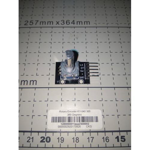 Jual Potentiometer Rotary Encoder KY-040 360 20 PPR Potensio ...