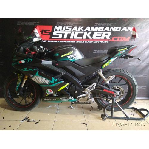Jual Decal Sticker Motor Yamaha R15 V3 Full body - Hitam SHARK ...