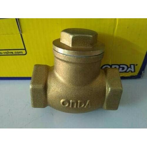 Jual Check valve ONDA 2"(inch) Swing check valve kuningan - Jakarta ...