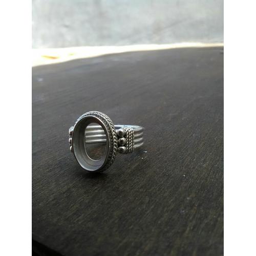 Jual emban cincin perak handmade model tanam motif mix wire - Kab ...