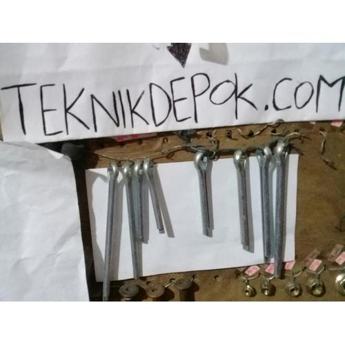 Jual split pen 1/4 x 3.5 inch koter lock pin 6mm x 9cm penjepit ...