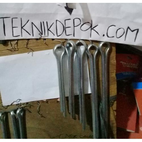 Jual split pen 1/4 x 4 inch splitpen 1/4 x 4 inch penjepit pengencang ...
