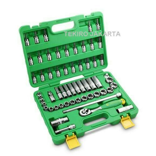 Jual Kunci Sok Set Tekiro 58 Pcs ' Tekiro Sok Set 58 Pcs 6-24 mm DR3/8" Ori - Jakarta Timur ...
