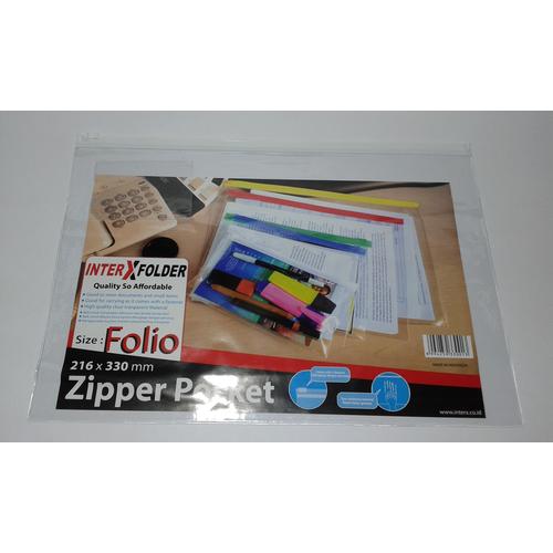 Jual Map Zipper Pocket Inter-X Folio - Kota Surabaya - MitraPersada ...